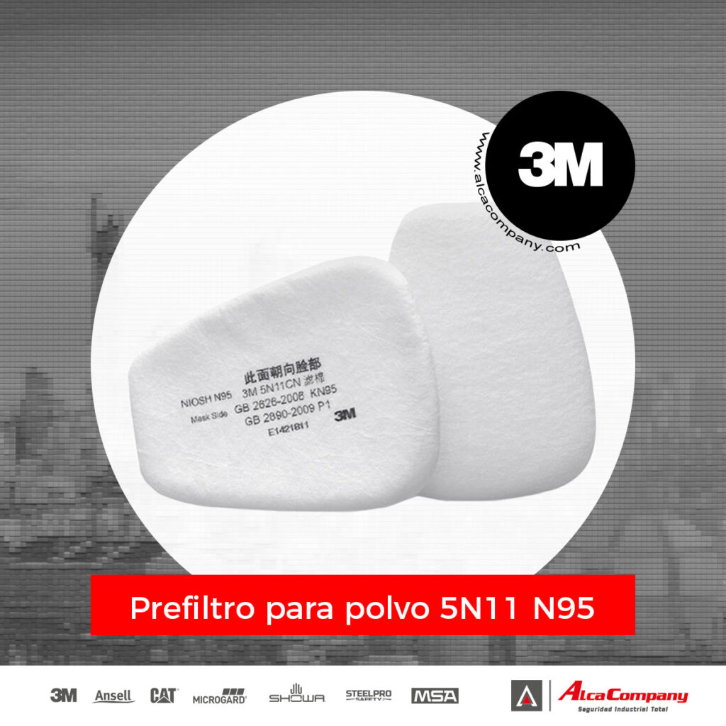 Prefiltro Para Polvo 5N11 N95 3M ALCA COMPANY SAC
