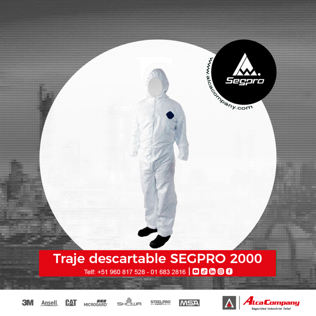 Traje Descartable SEGPRO 2000 ALCA COMPANY SAC